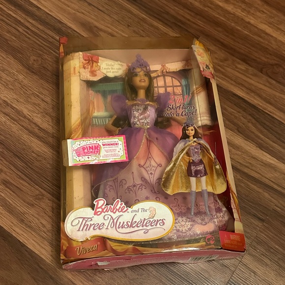 Barbie | Toys | Vtg Barbie The Three Musketeers Viveca 2 In Doll | Poshmark